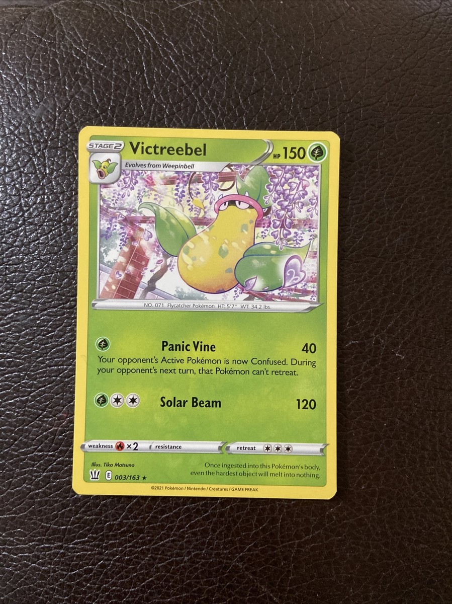 Pokemon Victreebel Card
