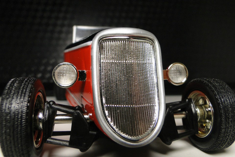 Race Car Classic Hot Rod Dream Custom Chopped Racer Midget Metal ...