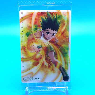Hunter x Hunter Card Gon= Freecss N No.01 Bandai Made in Japan Not ...