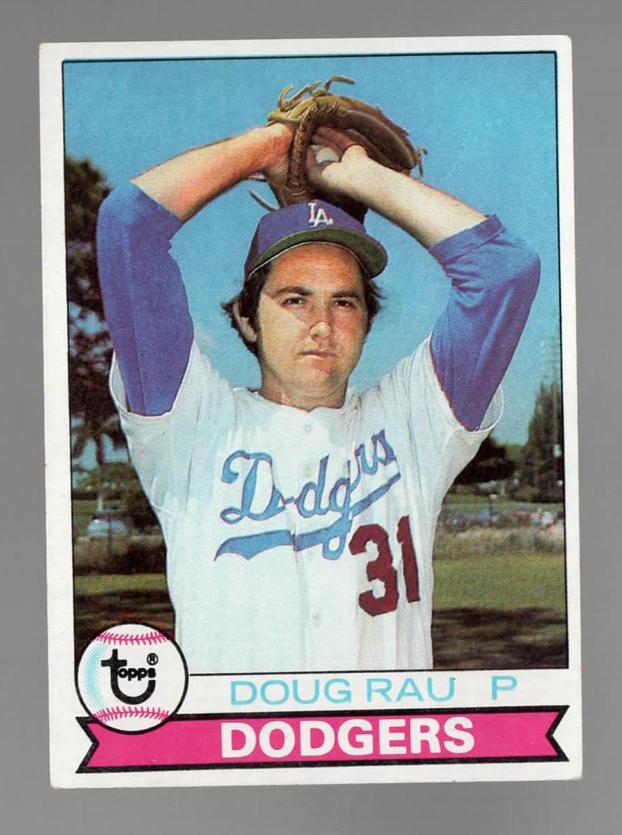 1979 Topps Doug Rau Los Angeles Dodgers #347 Excellent | eBay
