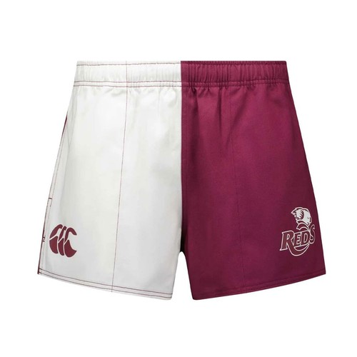 Queensland Reds Super Rugby Men's Harlequin Rugby Shorts - Sizes 3XL ...