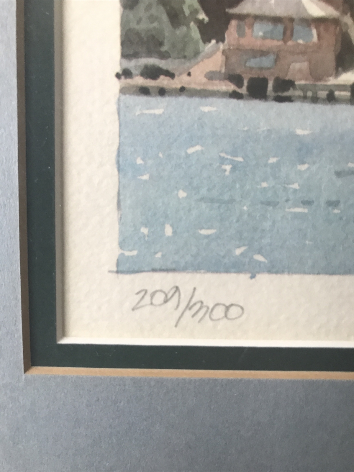 Joe Jaqua - Limited - Lithograph - Sausalito Hills - Signed - 209/300 ...