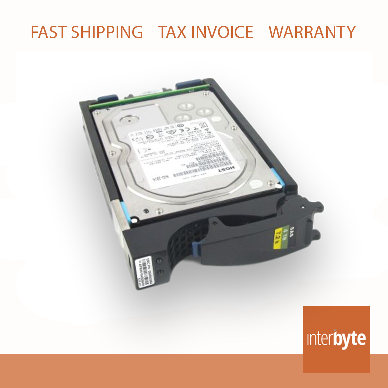 EMC HDD 4TB 7.2K SAS 6G 3.5 VNX V4-VS07-040 VX-VS07-040 V3-VS07-040 ...