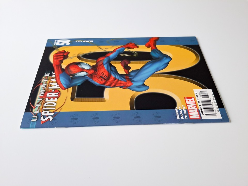 ULTIMATE SPIDER-MAN #50 1st App Ultimate Black Cat Felicia Hardy VF/NM ...