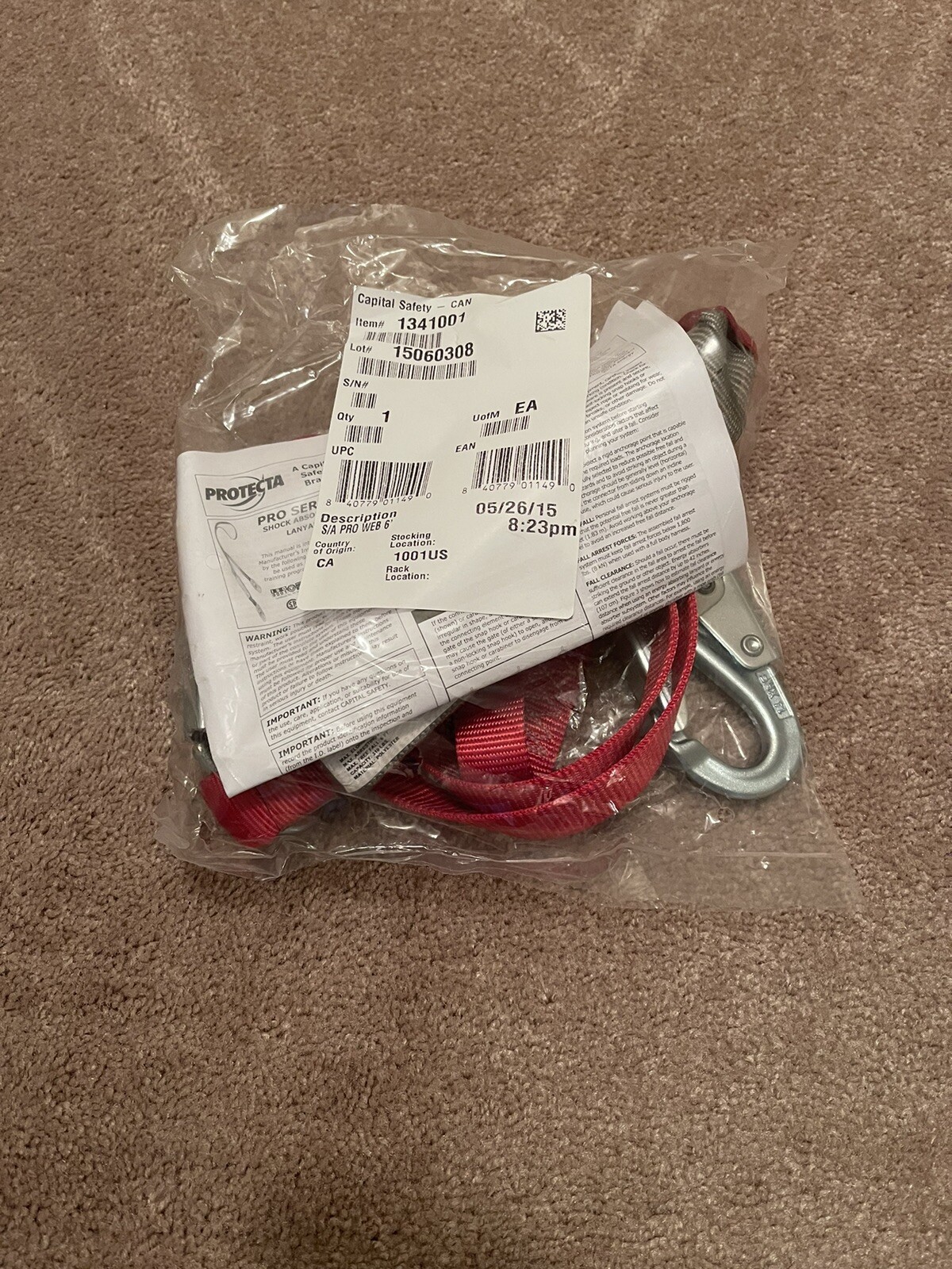 3m Protecta First Vest-style Harness 1191995 Blue Universal for sale ...