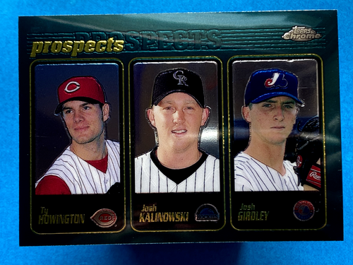 2001 Topps Chrome Ty Howington Josh Kalinowski Josh Girdley #290 | eBay