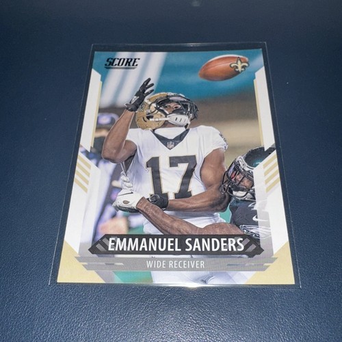 emmanuel sanders Score 2021 NFL Saints Football Card 210 | eBay
