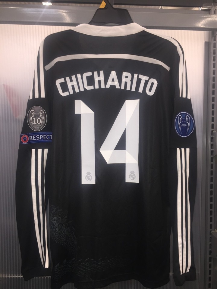 Real Madrid Chicharito 14/15 3rd Jersey | eBay