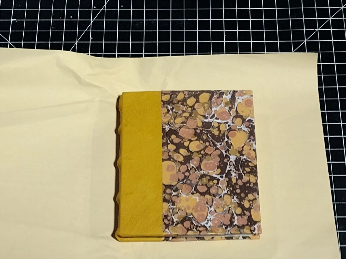 Blank Leather Book Spine