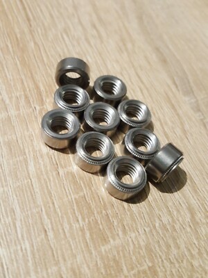 25x SP-M6-1 Einpressmutter Clinchmutter AISI400 Edelstahl NEU | eBay.de