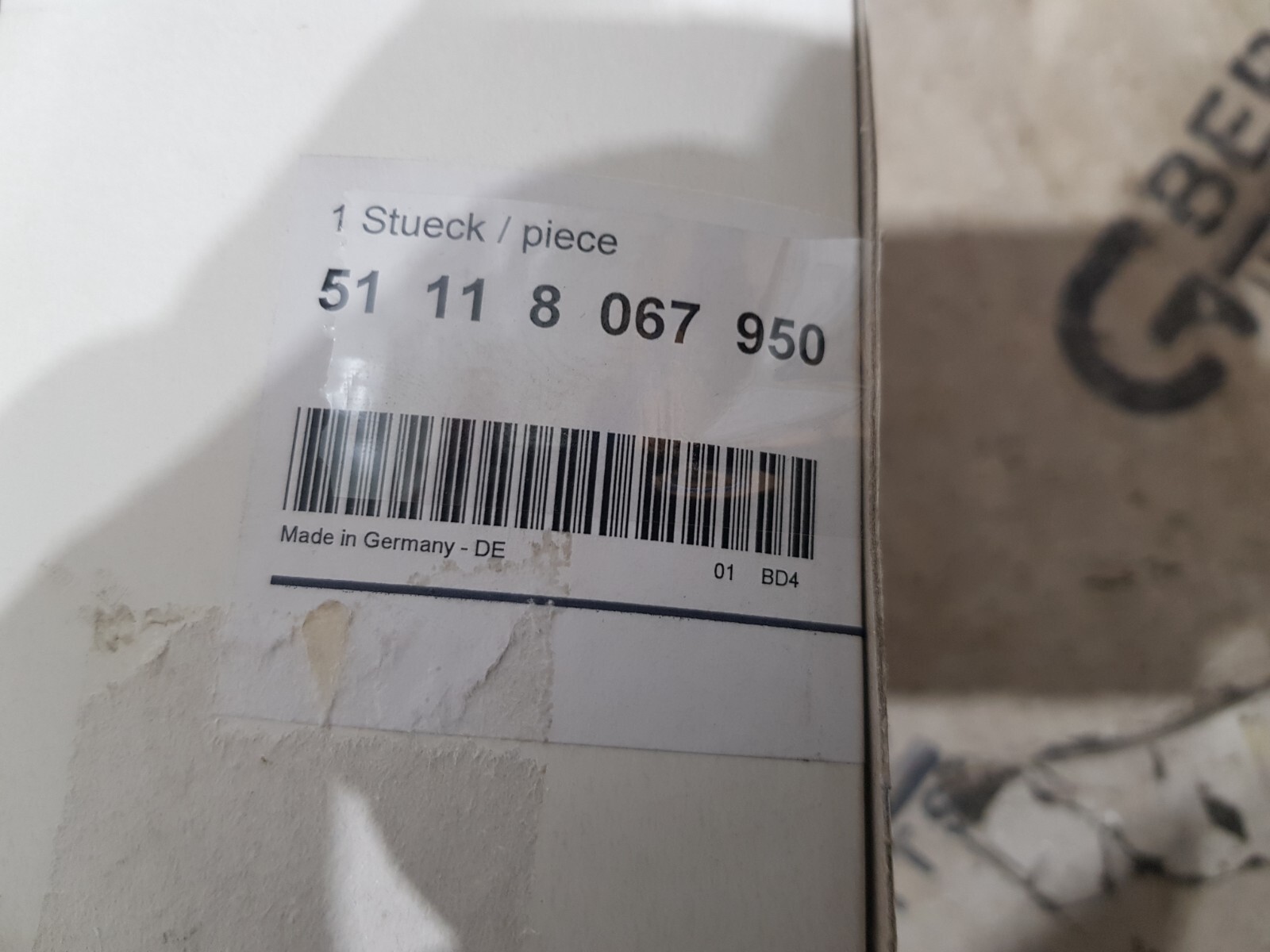 BMW 3 F30 M Front Bumper PDC Camera Bracket 51118067950 Genuine for ...