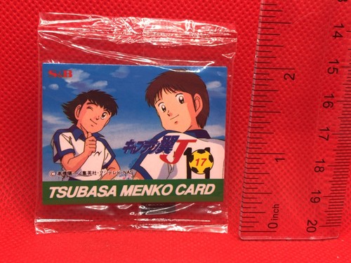 Captain Tsubasa menko card 2inch S &B Food company limited Sealed No.17 ...