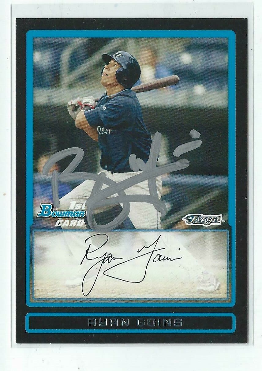 Ryan Goins Signed 2009 Bowman Draft Prospects Card #BDPP61 | eBay
