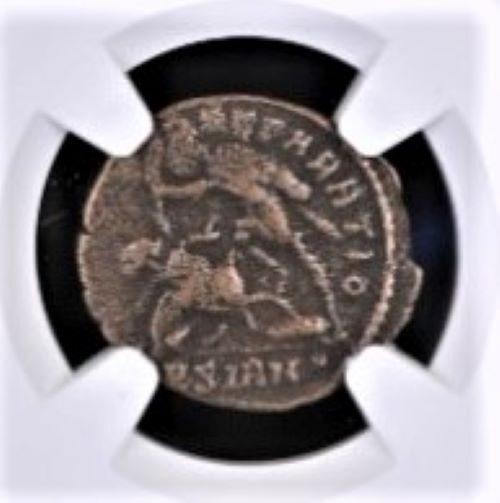 Constantius II Gladiator Coin - NGC Graded (F) with Fallen Horseman ...