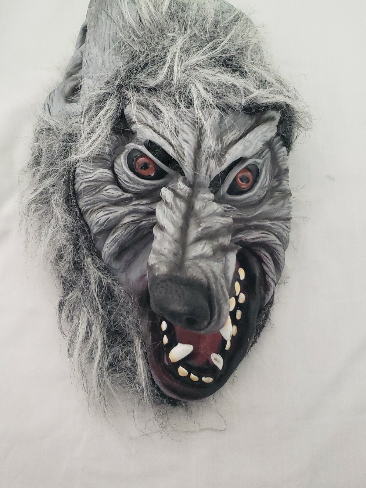 Werewolf Adult Mask Halloween Latex Rubber Scary Mons… - Gem