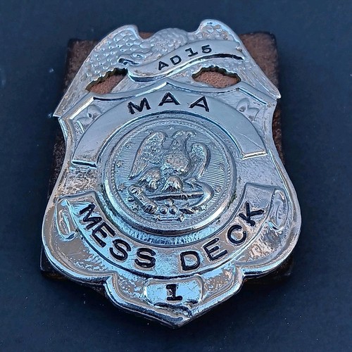 U.S Navy Mini Badge Pin MAA Mess Deck AD-15 | eBay