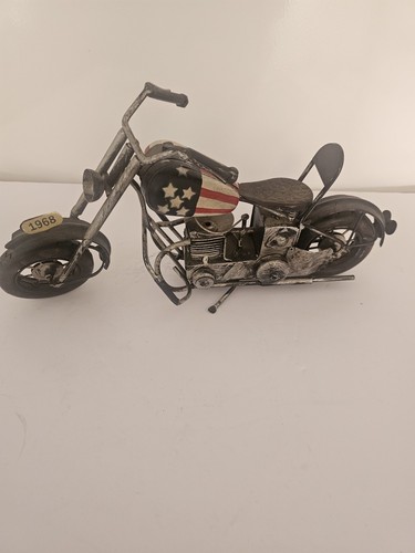 Harley Davidson Motorcycle Model Vintage 1968 Collectible Metal Replica ...