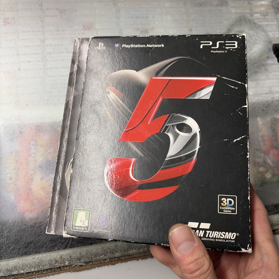 Gran Turismo 5 Limited Edition (PlayStation 3) PS3 Korean Version NTSC ...