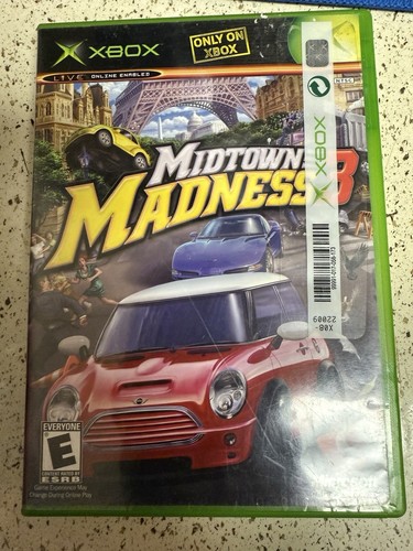 Midtown Madness 3 (Microsoft Xbox, 2003) Complete CIB - Tested ...