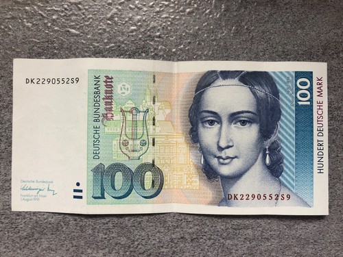 100 DM - Deutsche Mark Banknote Schein - Geldschein 100DM | eBay.de