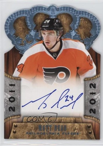 2011-12 Panini Crown Royale Royalty Signatures Matt Read #163 Rookie ...