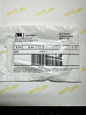 3M Speedglas 06-0200-10 Clear Polycarbonate Inside Cover Plate | eBay