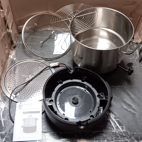 Ball EasyCanner Electric Water Bath Canner, Multicooker and Steamer, 21 ...