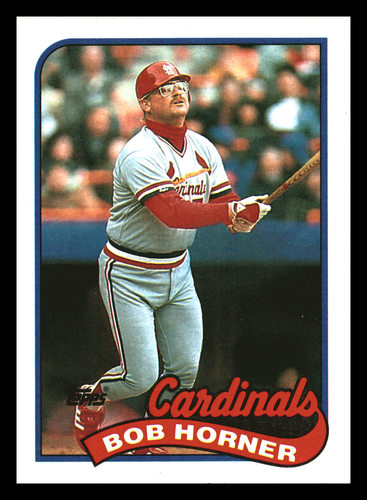 1989 Topps Bob Horner #510 St. Louis Cardinals | eBay