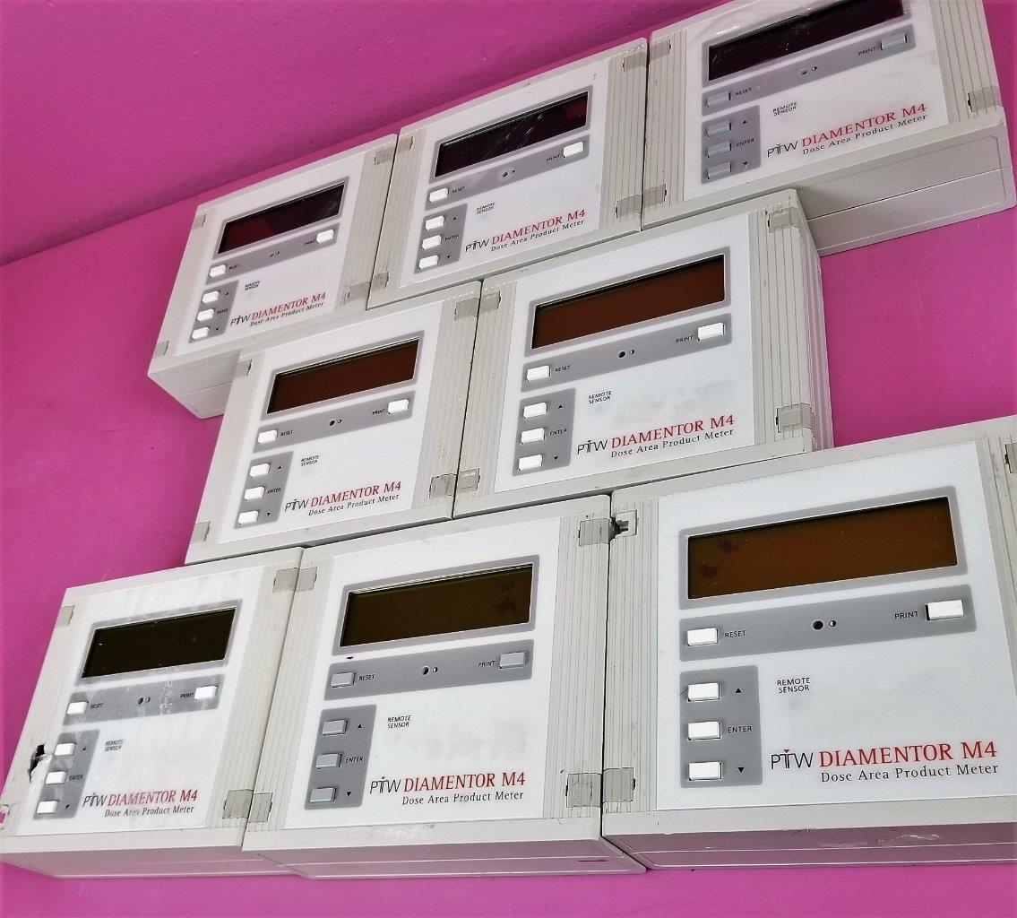 LOT of EIGHT (8) PTW FREIBURG DIAMENTOR M4 DOSE AREA PRODUCT METER ...