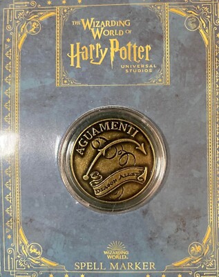 Universal Studios Harry Potter Spell Marker - Diagon Alley - Aguamenti ...
