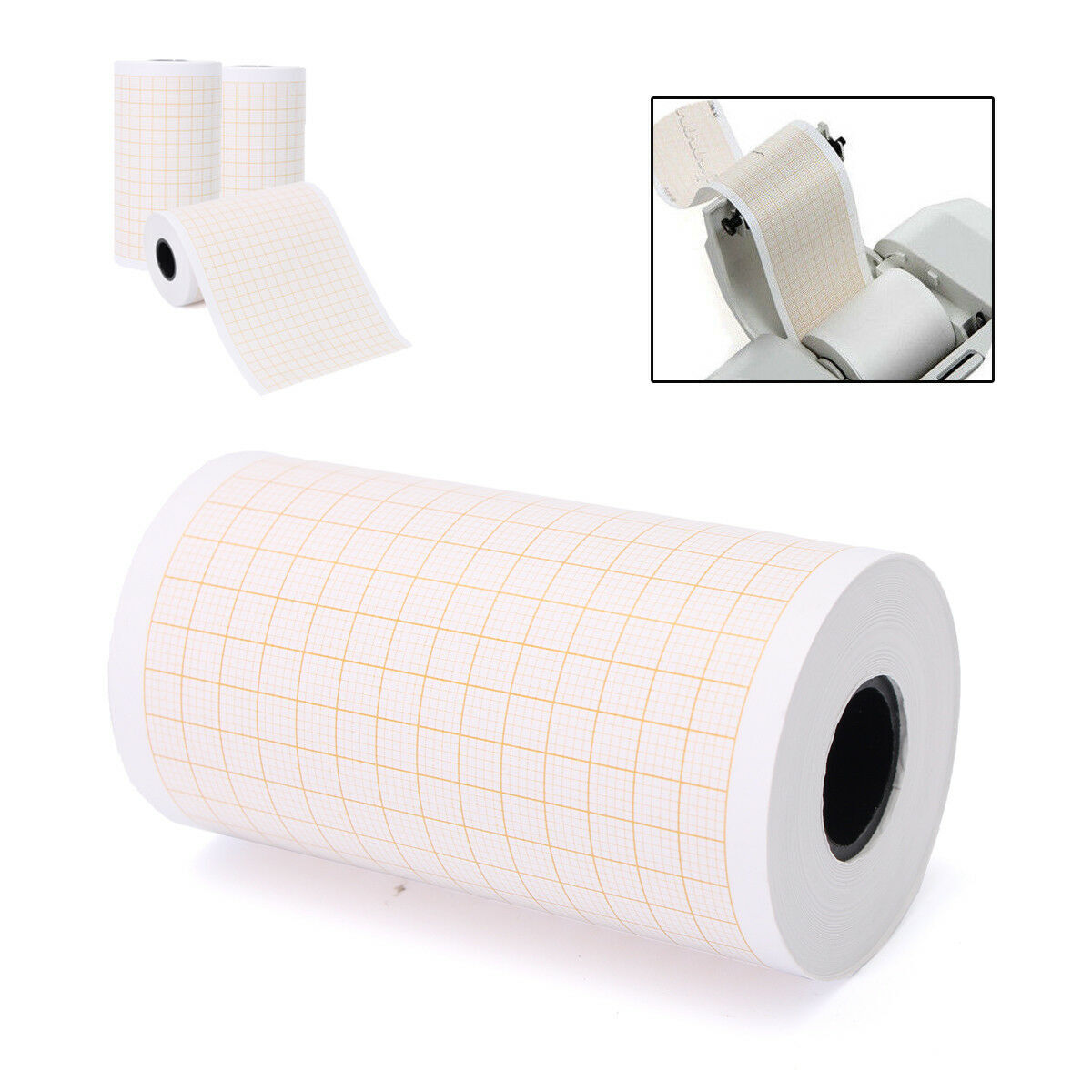 CONTEC Printer Paper For ECG Machine ECG300G,Thermal Record,80mm*20m ...