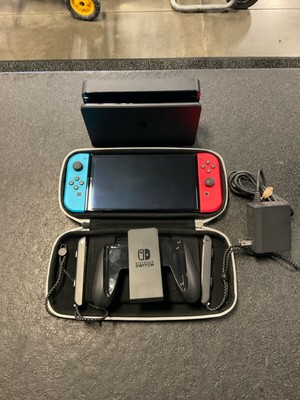 NINTENDO SWITCH HANDHELD - OLED - HEG-001 (P15016018) 45496883386 | eBay