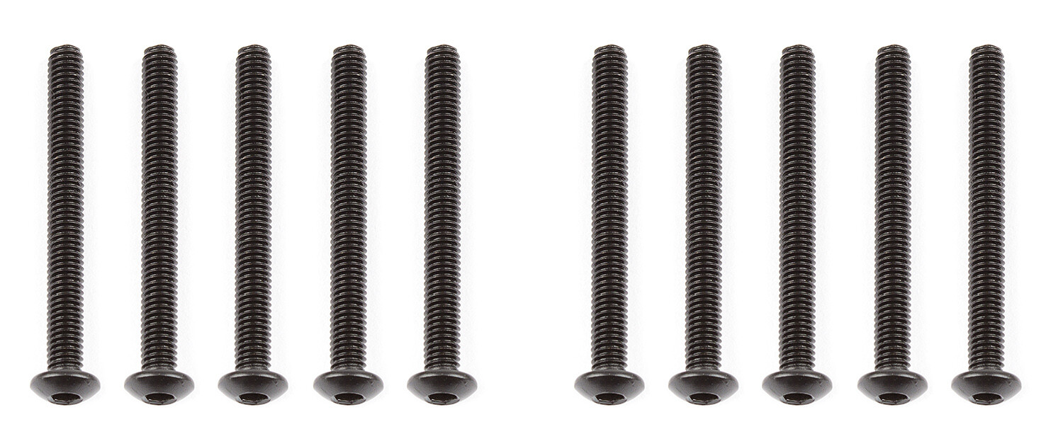 Team Associated 3x28mm Fine Thread Button Head Screws 10Pcs... | eBay