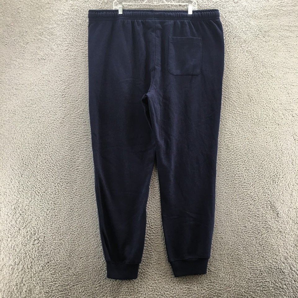 Goodfellow & Co Jogger Sweatpants Mens XXL Blue Cotton Blend Elastic ...