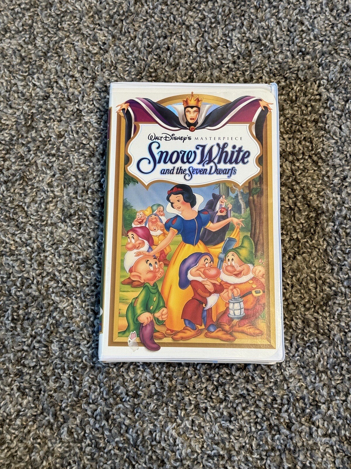 💎 Walt Disney RARE Masterpiece Collection * Snow White * VHS tape ...