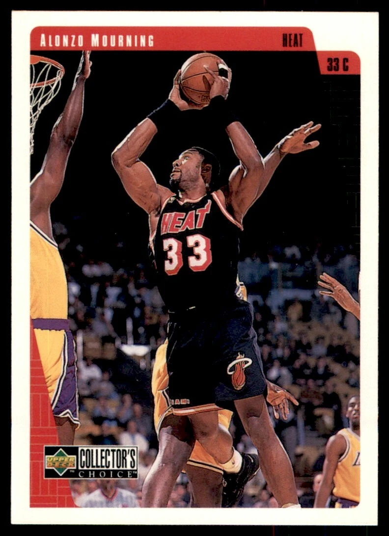 Miami Heat Alonzo Mourning 1997