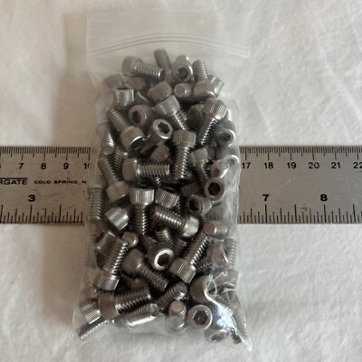 Lot of 85 NAS1352C4-8 Socket Head Cap Screw 1/4-20 X 1/2” Stainless 1 ...