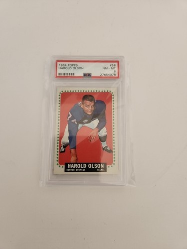 1964 Topps - Harold Olson #58 (RC) for sale online | eBay