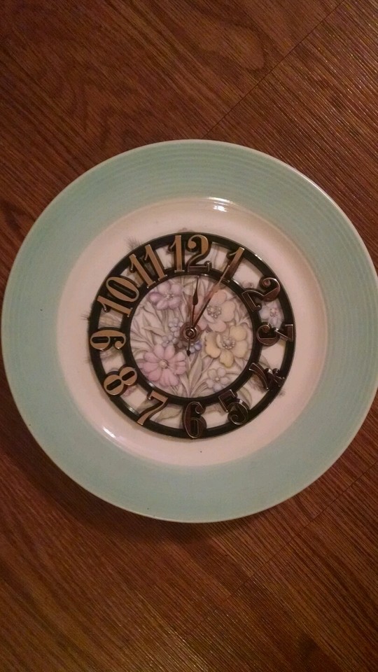 Beautiful Blue Clock !! | eBay