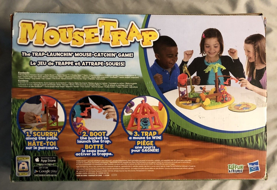 Mouse Trap Elefun and Friends Game COMPLETE Great Condition | eBay