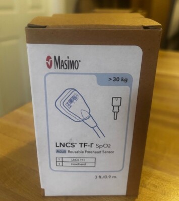 2 NEW UNITS MASIMO LNCS TF-I REF 1896 REUSABLE FOREHEAD | eBay