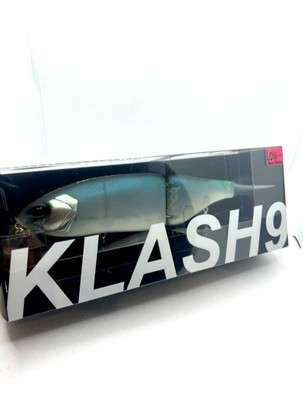 DRT KLASH 9 Fl clear matt low Floating Lure Fishing Hard Lure Swimbait ...