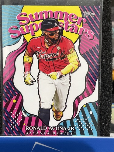 Ronald Acuna Jr 2025 Topps Series 2 Summer Superstars #SS-4 Atlanta ...