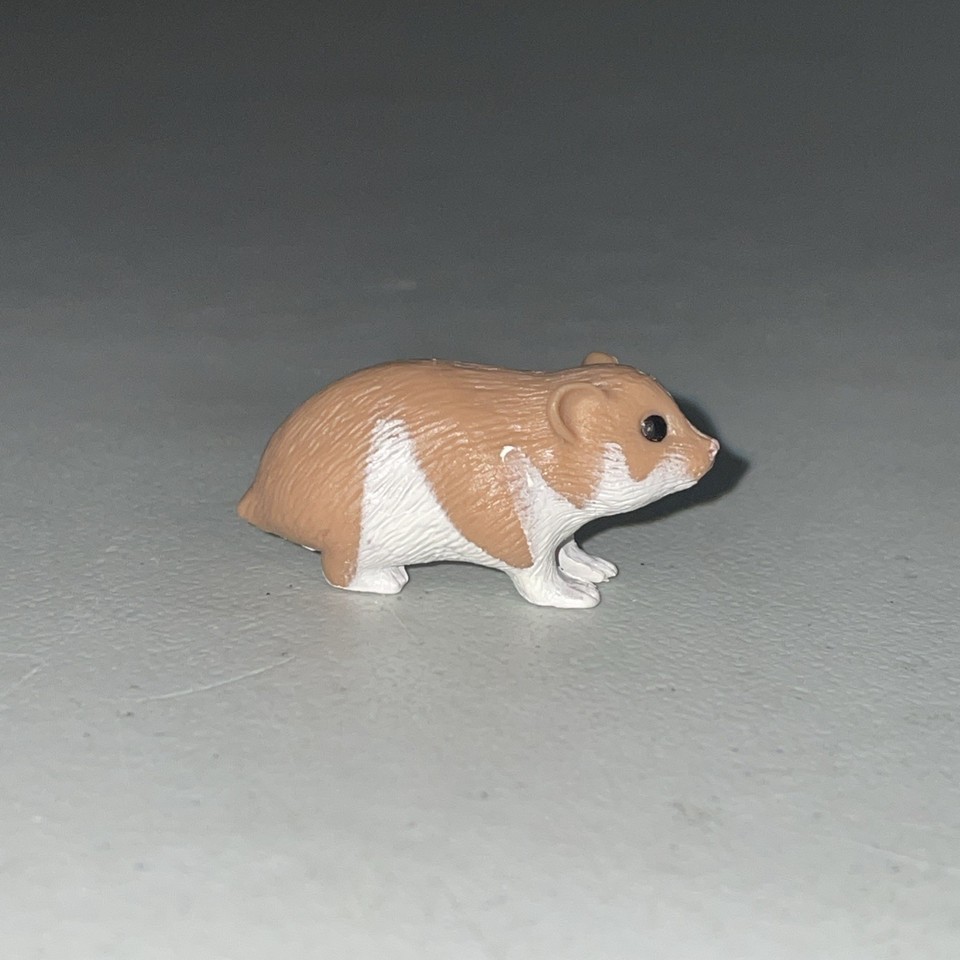 Small Realistic 1.5" Hamster PVC Figure / Cake Topper - Likely Mojo Fun ...