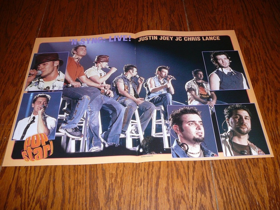 Howie Dorough poster 'N Sync centerfold picture Chris Kirkpatrick Live ...