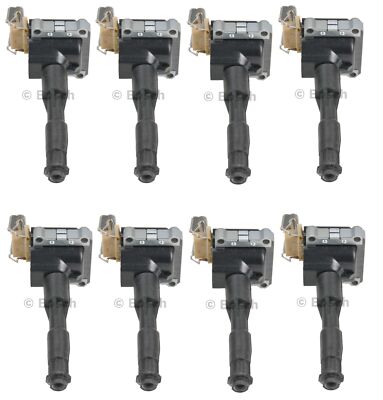 Set of 8 Bosch Direct Ignition Coils for BMW E34 E32 E31 530i 540i 3.0L ...