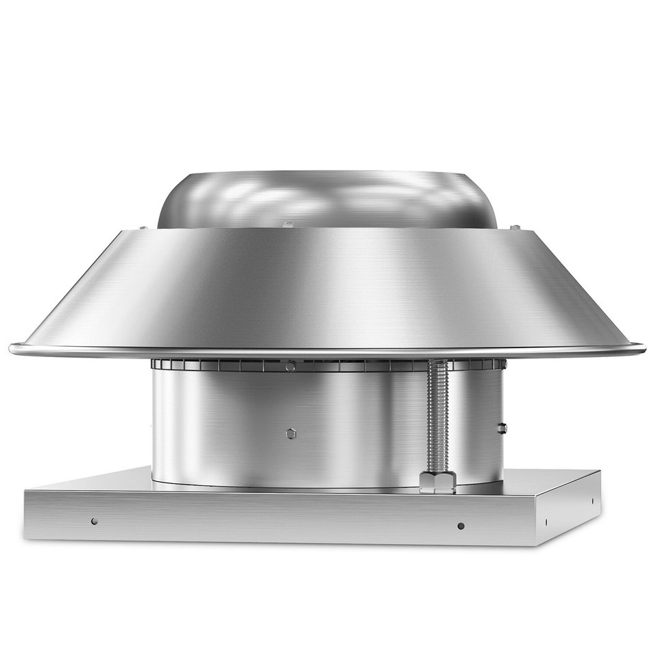 Restaurant Kitchen Axial Roof Exhaust Fan Downblast Fan Supply Fan 110V ...