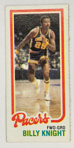 1980-81 Topps Separated Single Panel #120 BILLY KNIGHT Pacers | eBay
