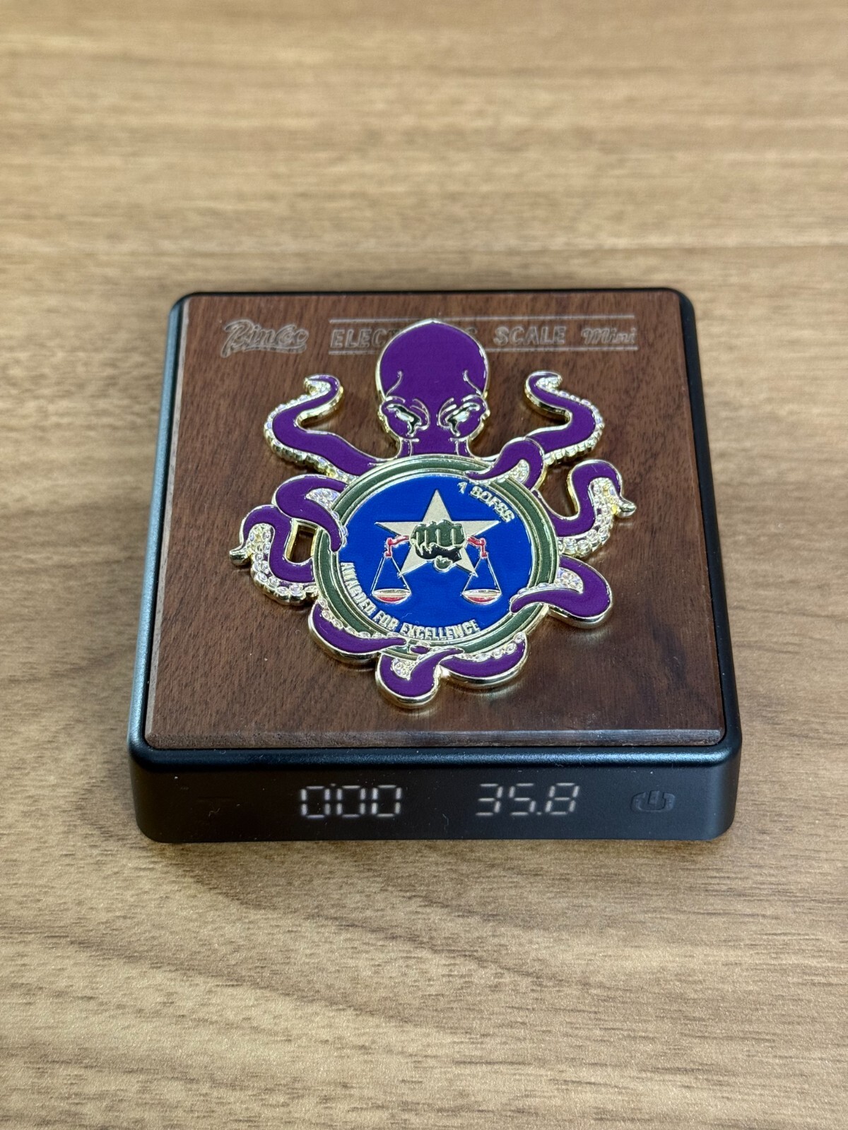 Octopus Military Challenge Coins: “1 BOFSS” & “Any Time Any Place ...