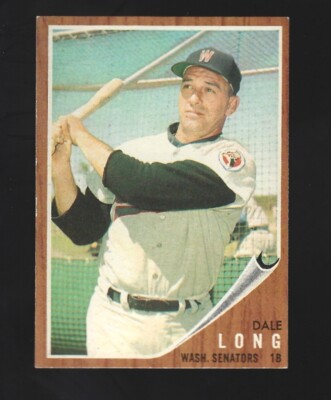1962 TOPPS DALE LONG # 228 NEAR MINT + | eBay